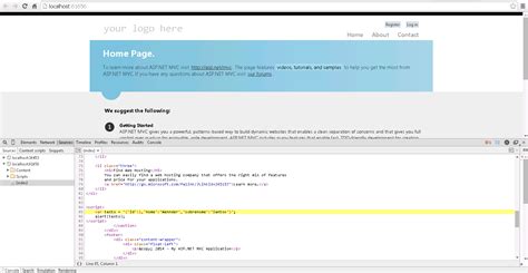 asp mvc acessando o conteúdo de um viewbag de dentro da tag script