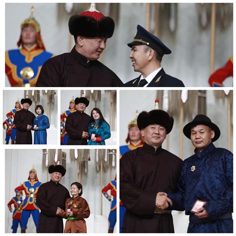 ФОТО Төрийн дээд одон медальтнууд