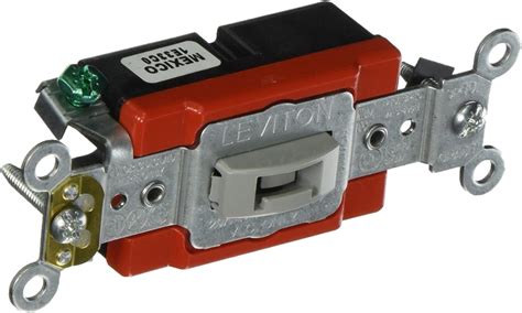 Leviton 1221 2gl 20 Amp 120277 Volt Toggle Locking Single Pole Ac