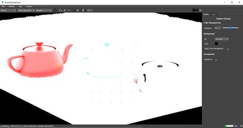 Arnold Render View Exposure Is Different To Max Render View Standard