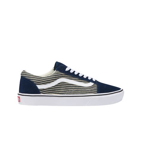 반스 컴피쿠시 올드스쿨 스트라이프 드레스 블루 Vans Kream