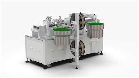 Automatic Solenoid Valve Assembly Machine 3d Model Cgtrader