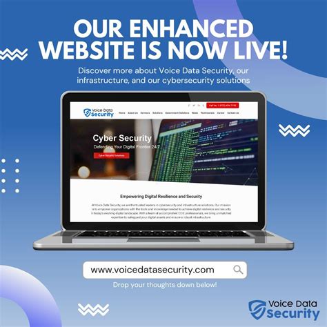 Voicedatasecurity Cybersecurity Techsolutions Businessprotection Digitalfuture Voice Data