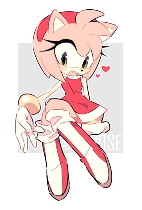 Amy Rose Sonic Drawn By Ze Danbooru