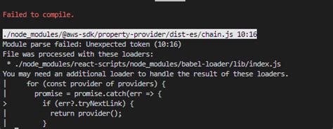 Error In Aws Sdkproperty Provider · Issue 4091 · Awsaws Sdk Js V3 · Github