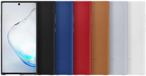 ᐉ Чехол Leather Cover для Samsung Galaxy Note 10+ (N975) EF-VN975LLEGRU ...