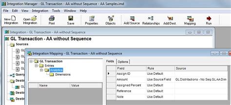 Set Up A Gl Transaction Integration With Analytical Accounting In Dynamics Gp Dynamics Gp