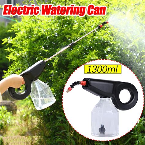 휴대용 스프레이건 전기 분무기 정원 식물 분무 급수 캔 미스트 스프레이 병 소독제 살균 도구 13l Aliexpress