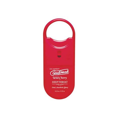 Good Head To Go Deep Throat Flavored Oral Sex Numbing Spray 33 Oz