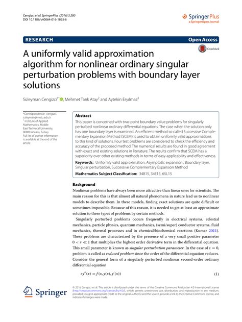 pdf a uniformly valid approximation algorithm for nonlinear ordinary