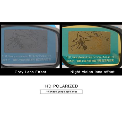 Мужские поляризованные солнцезащитные очки для вождения автомобиля очки ночного видения