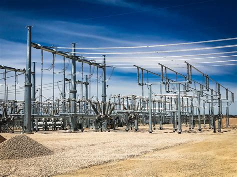 Aeolus And Anticline Substation Construction And Jim Bridger Substation