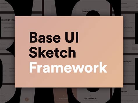 Base Ui Sketch Framework By Robert Mayer ~ Epicpxls