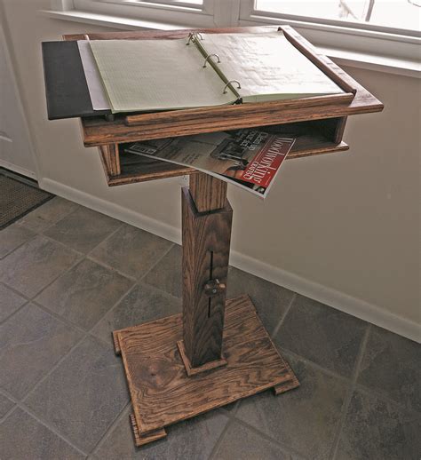 Easily Adjustable Lectern By Michael T Collins Custom Design