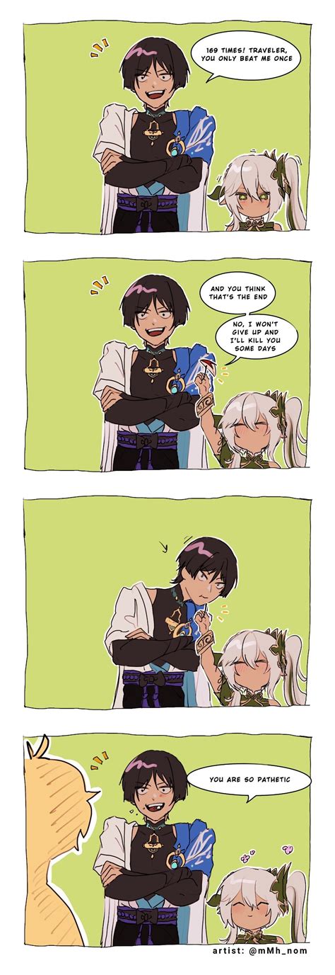 Wanderer And Nahida Genshin Impact Hoyolab