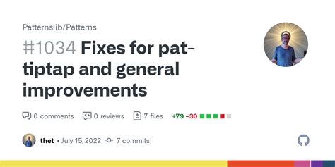 Fixes For Pat Tiptap And General Improvements By Thet · Pull Request