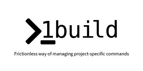 Github Gopinath Langote1build Frictionless Way Of Managing Project Specific Commands