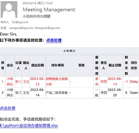Python搭建一套会议待办事项自动提醒程序python 提醒 Csdn博客