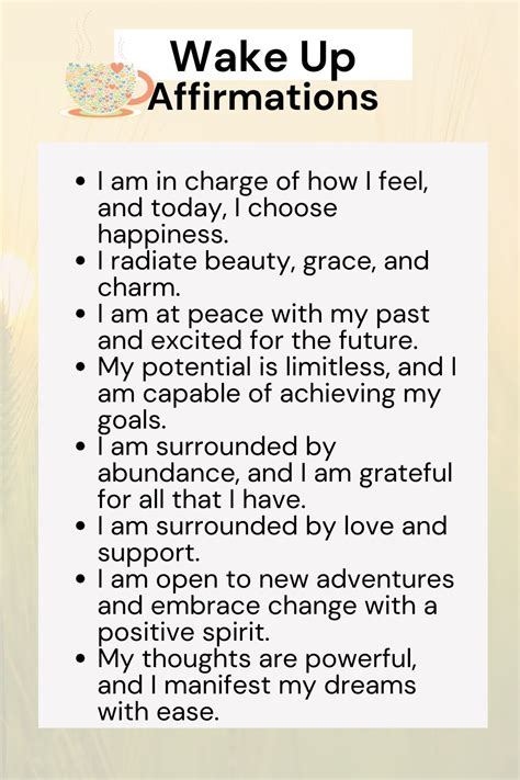 51 Powerful Morning Affirmations Artofit