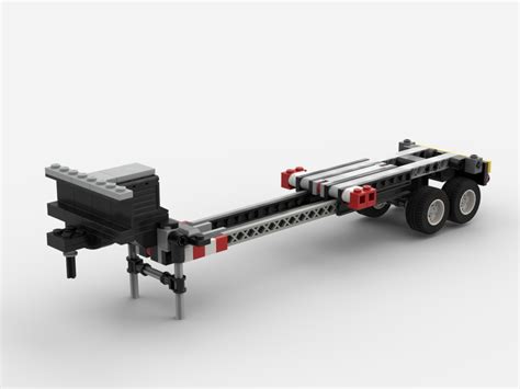 Lego Moc Container Trailer By Owstin Rebrickable Build With Lego