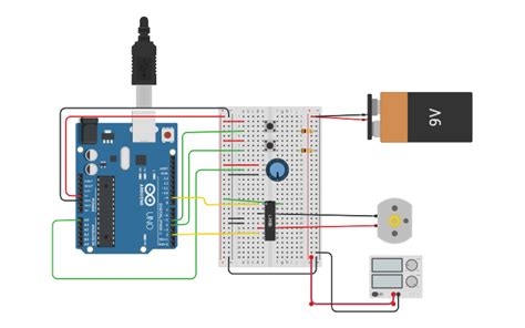 circuit design control for dc motor edgar eduardo camacho guzman tinkercad