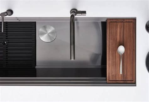 포스터 싱크볼 해피아워 건메탈 언더마운트 대배수구 1185x400mm Foster Sink Bowl Happy Hour Gun