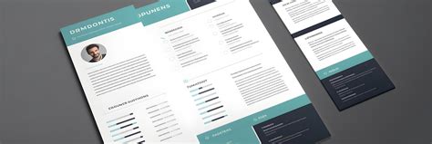 Professional And Modern Cv Layout With Clear Section Divisions And