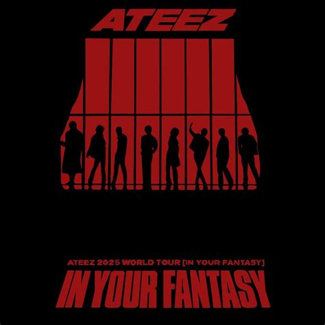 Ateez In Your Fantasy Tour Logos And City Skylines Vector Files Digital