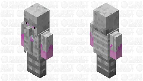 Reanimated Vindicator Statue Minecraft Mob Skin