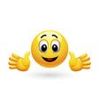 Smiley Gesturing With His Hands Royalty Free Vector Image
