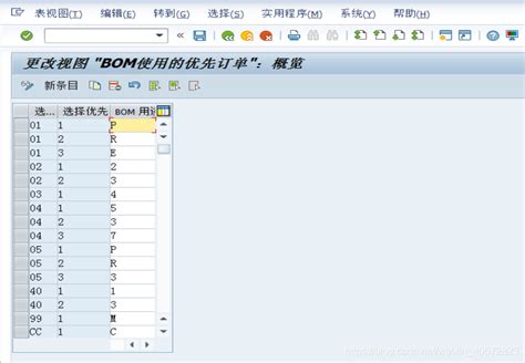 sap pp配置详解之二：bom的配置 sap pp配置详解之二 bom的配置 csdn博客
