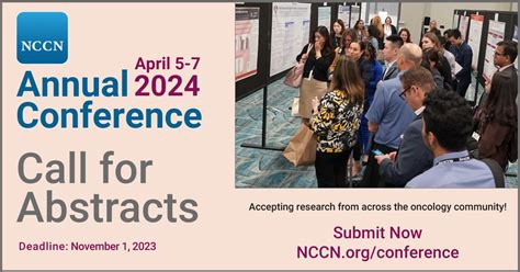 Nccn Is Now Accepting Original Abstracts From Investigators In The General Oncology Community