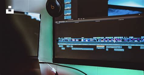 검은색 평면 스크린 컴퓨터 모니터가 켜져 있음 바탕 화면 표시 사진 Unsplash의 무료 모니터 이미지