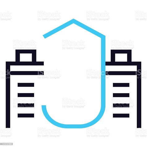 레터 J 부동산 로고 디자인 0명에 대한 스톡 벡터 아트 및 기타 이미지 0명 로고 벡터 Istock