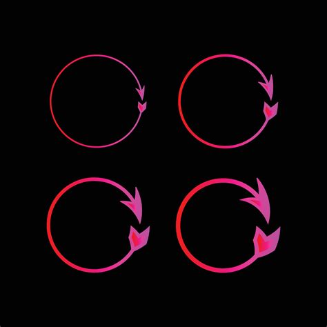 Ink Curved Arrows Collection Vector Hand Drawn Sketch Arrows Pointing Different Directions