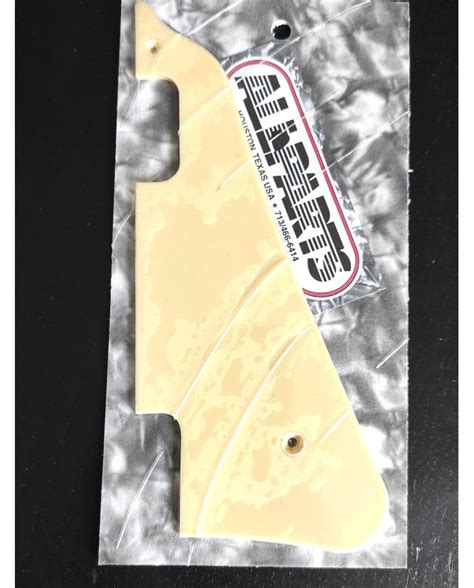 Pickguard Pour Gibson Les Paul Deluxe Vintage Style P 90 Cream 1ply