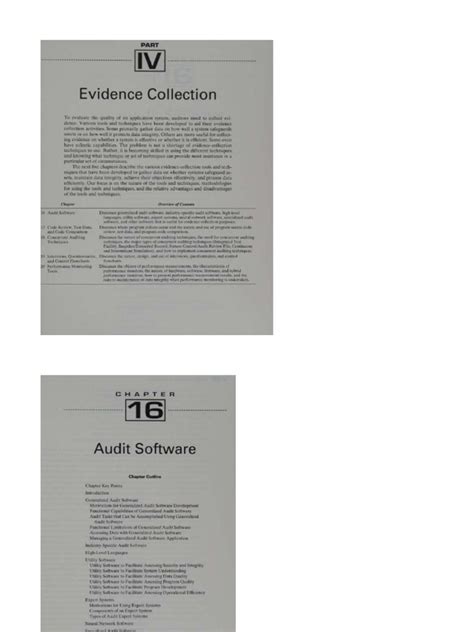Unit Iv Evidence Collection Pdf