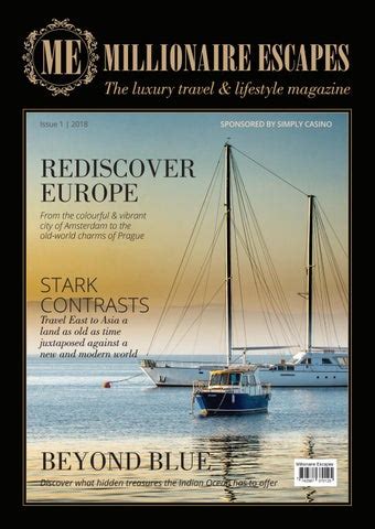 Millionaire Escapes Magazine By Billions Luxury Portal Issuu