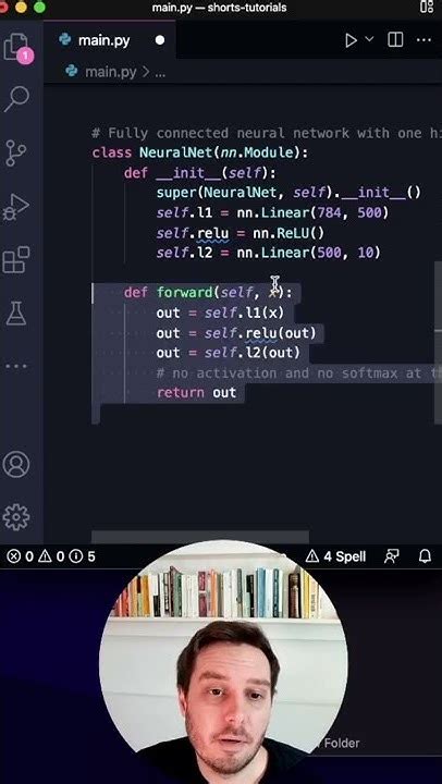 First Neural Network With Pytorch In 60 Seconds Shorts Youtube