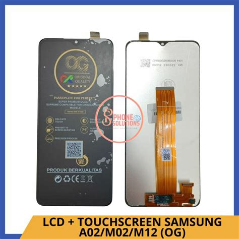 Jual Lcd Touchscreen Samsung A02 A12 M02 M12 Black Original Quality Og Shopee Indonesia