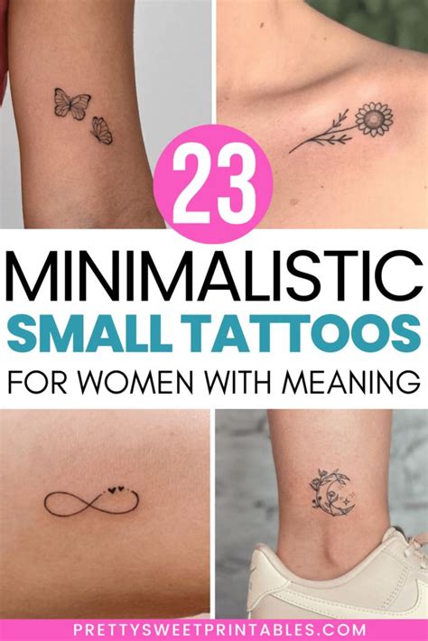 23 Small Tattoos For Women That Are Meaningful And Stylish Small