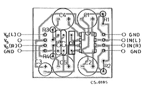 TDA2822M / D2822A / KA2209 DIY Guide - Simple low power stereo amplifier