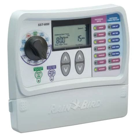 Rain Bird® Sst 600i Indoor Simple To Set Irrigation Timer 6 Station