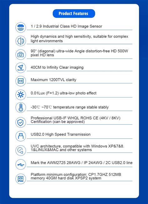 Sale Dual Lens CMOS Sensor Night Vision Binocular Camera Module