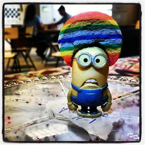 Minion Multi Coloured Afro Minions Character Multi Color