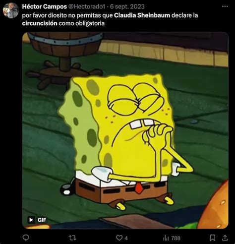 Memes De La Falsa Circuncisión Obligatoria De Claudia Sheinbaum Para Reír Sin Culpa