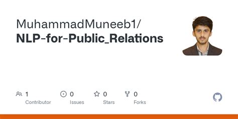NLP For Public Relations NLP For Public Relations Ipynb At Main MuhammadMuneeb1 NLP For Public