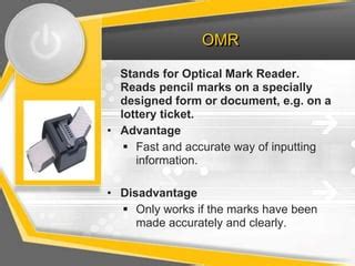 Input Devices And Types PPT