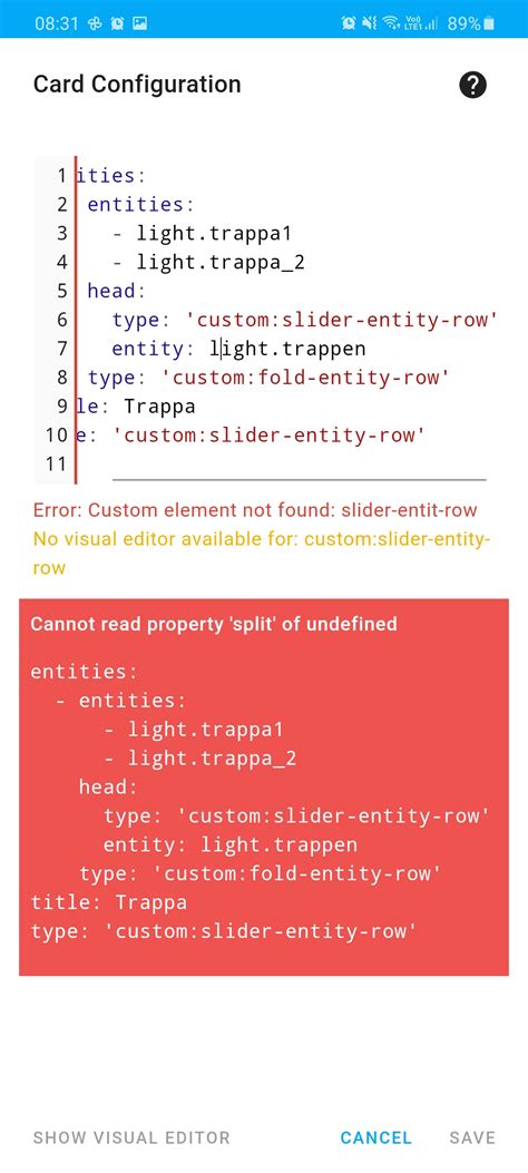 Custom Slider Entities In Custom Foldable Frontend Home Assistant