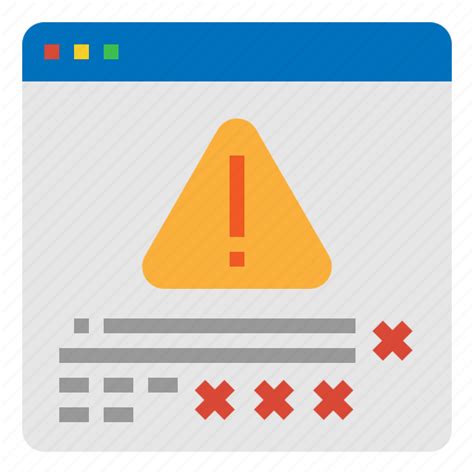 Coding Error Internet Web Icon Download On Iconfinder